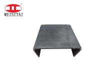 China High Duty Galvanized Steel U Head Base Plate Steel Scaffolding Parts for sale