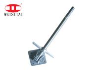 China Galvanized 20# Steel Hollow Scaffold Screw Jack for sale