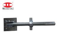 China Galvanized 20# Steel Hollow Scaffold Screw Jack for sale
