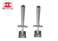 China Seamless Galvanized 38mm Scaffolding Jack Base for sale