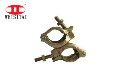 China Galvanized Steel 3MM JIS Double Clamp Scaffolding Pressed Coupler for sale