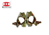 China EN74 Grade Q235 Steel Pressed Swivel Coupler For Scaffolding Tube for sale