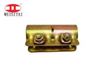 China Zinc Plated Steel 48.3mm Forged Sleeve Coupler for sale