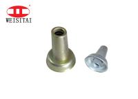 China Cold Galvanizing 90KN 75mm Formwork Climbing Cone Nut for sale