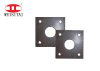China 120*120*8 Heavy Duty Square Steel Scaffolding Base Plate for sale
