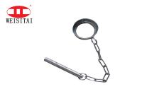 China 12MM Prop Chain Pin Steel Scaffolding Prop Parts for sale