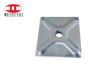 China Galvanized Square Waler Plates Formwork Tie Rod System for sale