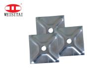 China Galvanized Square Waler Plates Formwork Tie Rod System for sale