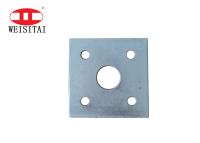 China Q235 Steel Square Waller Plates Formwork Tie Rod System for sale
