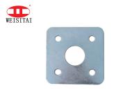 China Q235 Steel Square Waller Plates Formwork Tie Rod System for sale