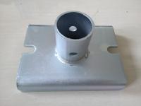 China Galvanized Steel Scaffolding U Head Screw Base Plate Steel Scaffolding Parts for sale