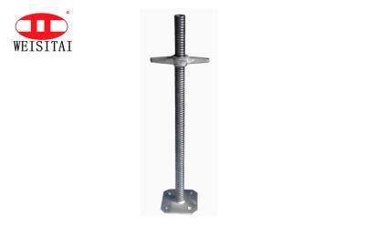 China WST 30/32mm Q235 Steel Scaffolding Screw Jack Base for sale