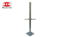 China Painted Q235 Steel Solid 30mm Scaffolding Jack Base For Safety for sale