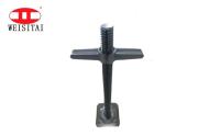 China 600MM Electro Galvanized Scaffolding Jack Base for sale