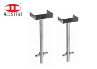 China 35mm Dia Hollow Electro Galvanized Scaffolding U Head for sale