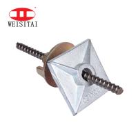 China 120x120x5mm Scaffolding Base Plate Fix Formwork Tie Rod for sale