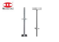 China 32mm Solid Adjustable Scaffolding Jack Base for sale