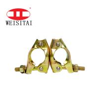 China 2.8mm 48.6*48.6MM JIS Standard Swivel Clamp Scaffolding for sale