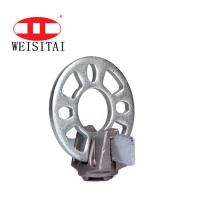 China 9.75mm Q235 Hot Dip Galvanized Scaffolding Layher Rosette for sale
