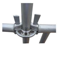 China 9.75mm Q235 Hot Dip Galvanized Scaffolding Layher Rosette for sale