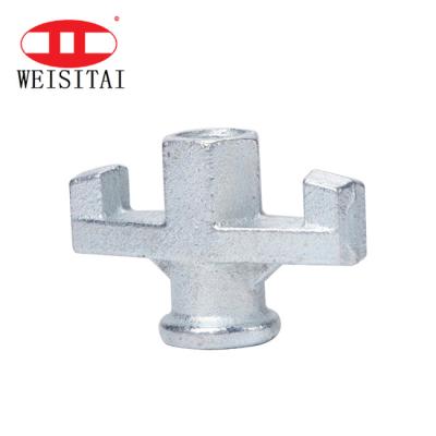China 250KN 20mm Casting Iron Formwork Wing Nut for sale