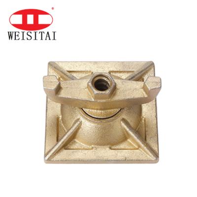 China Construction Concrete Walls 12mm Tie Rods And Anchor Plates for sale
