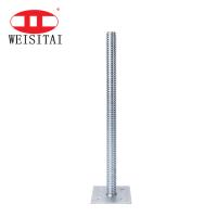 China Painted Solid Quick Stage Scaffolding Adjustable Base Jack for sale