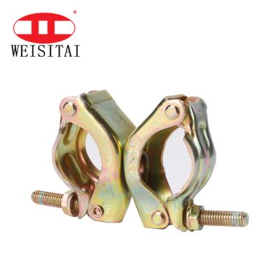 China JIS Swivel 3mm Scaffolding Pressed Coupler For Construction for sale