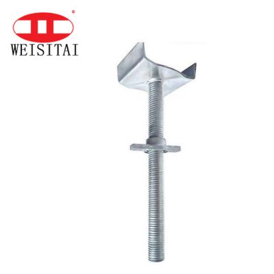 China Galvanized Adjustable Fork Head 200KN U Head Scaffolding Jack for sale