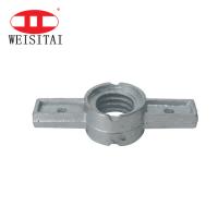 China Ductile Iron Screw Jack Base Nut HDG Steel Scaffolding Parts for sale