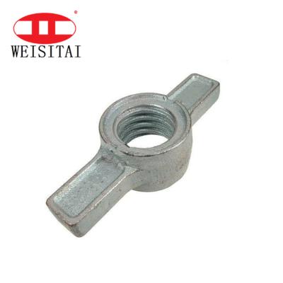 China Ductile Iron Screw Jack Base Nut HDG Steel Scaffolding Parts for sale