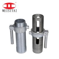 China 210mm Length Galvanized Fastening Prop Sleeve Scaffolding Replacement Parts for sale