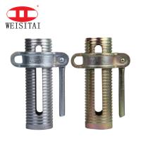 China Galvanized Cuplock Scaffolding Parts Accessories Shoring Prop Sleeve for sale