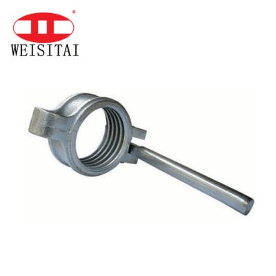 China Qt450-10 Casting Iron Prop Sleeve With Nut / Handle for sale
