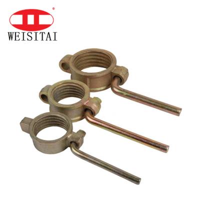 China Handy Construction Light Duty Handle HDG Prop Nut Steel Scaffolding Parts for sale