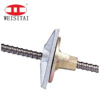 China 20/22mm Dia 10mm Pitch Steel Thread Rod Electro Galvanized for sale