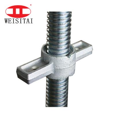 China QT450-10 High Strength Casted Iron Jack Nut For Jack Base Steel Scaffolding Parts for sale