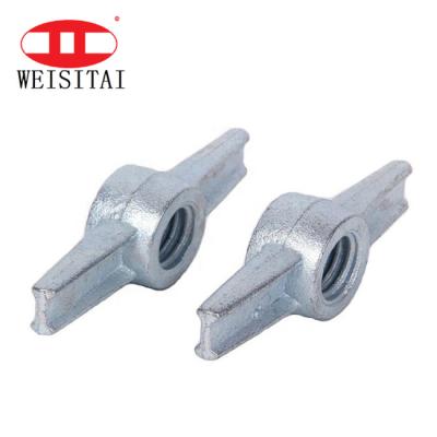 China Construction Hollow Scaffold Screw Jack With Adjustable Nut for sale