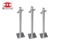 China Steel Galvanized Adjustable Building Scaffold Base Jacks 600mm for sale