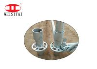China Q235 Hot Dip Galvanized Surface Ringlock Metal Scaffolding Parts for sale