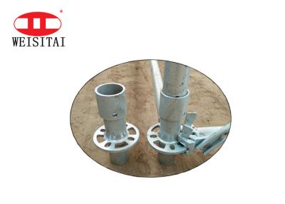 China Q235 Hot Dip Galvanized Surface Ringlock Metal Scaffolding Parts for sale