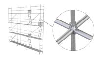 China Galvanized Scaffolding Cuplock System Steel Cuplock Scaffolding Parts for sale