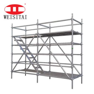 China Complete Metal Galvanized Building Scaffolding Ringlock System For Construction for sale