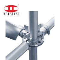 China Hot Dip Galvanizing 2.75mm Thickness 48mm Dia Scaffolding Components for sale