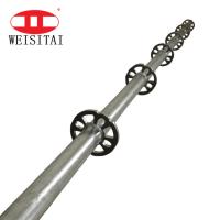 China Stocked Q355 HDG  Ringlock Scaffolding System Ring Lock Scaffolding Parts for sale