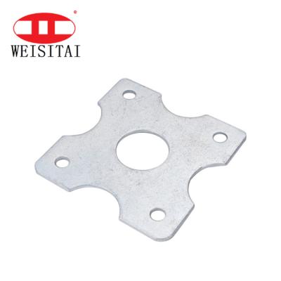 China Korea Type Shoring Prop Scaffolding Base Plate Q235 Steel for sale