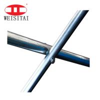 China Q195 Steel Galvanized Scaffolding Cross Brace Frame Scaffolding Parts for sale