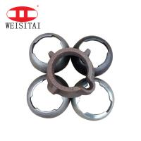 China Hot Dipped Galvanized Cuplock Scaffolding Bottom Cup Q345 for sale