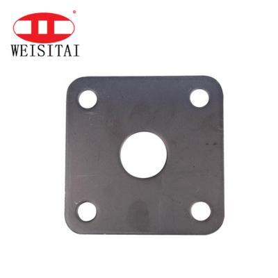 China Construction Metal Scaffolding Parts Galvanized Prop Base Plate for sale