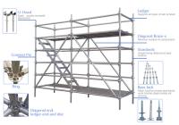 China British Standard Easy Build Ringlock Scaffolding Parts For Construction for sale